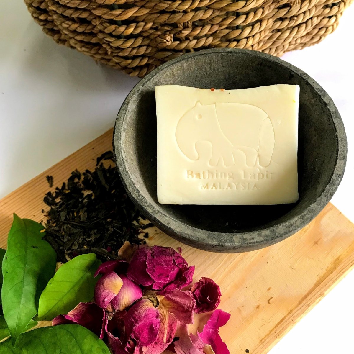 Coconut Essential Oil Soap - Bathing Tapir