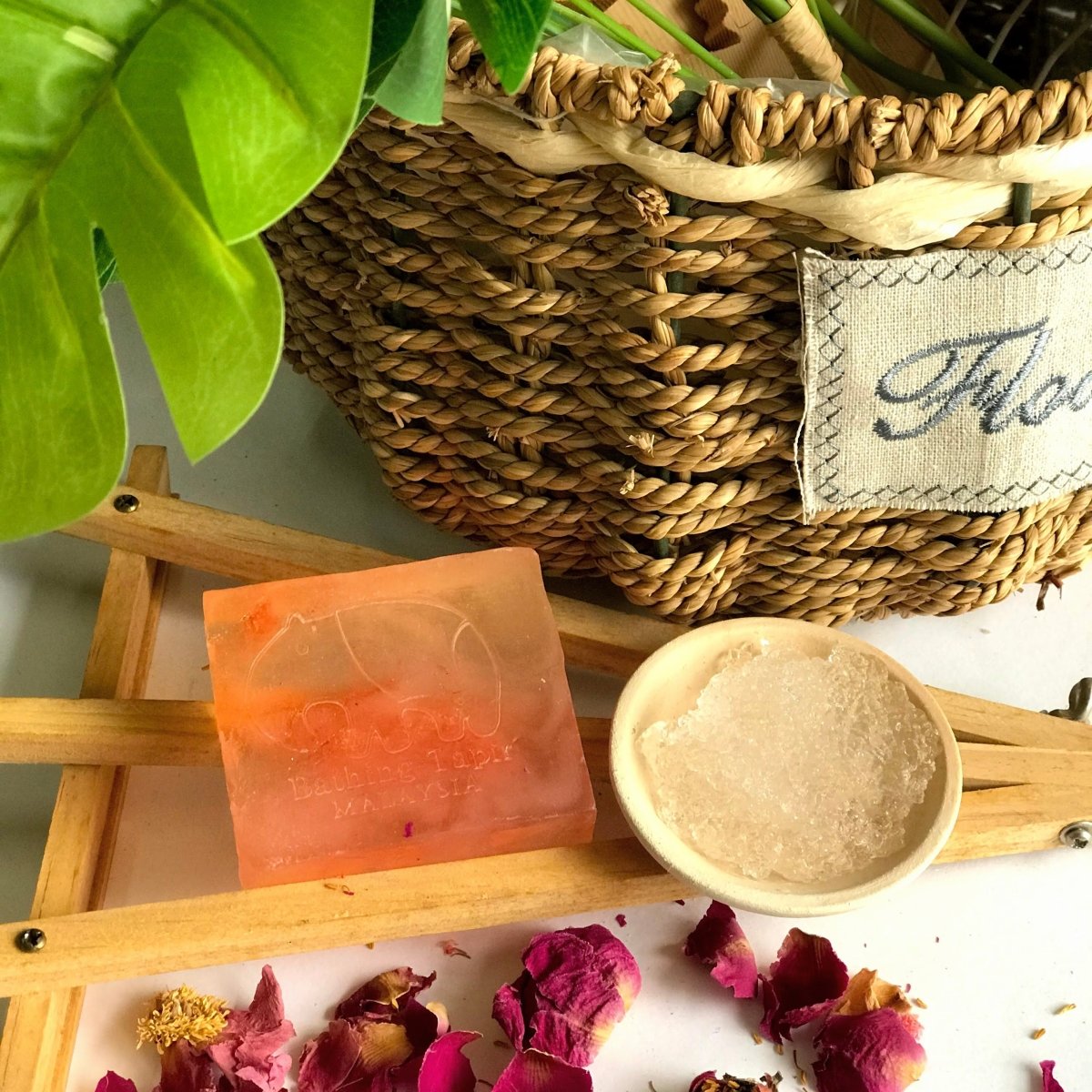 Rose Sea Cucumber Soap - Bathing Tapir