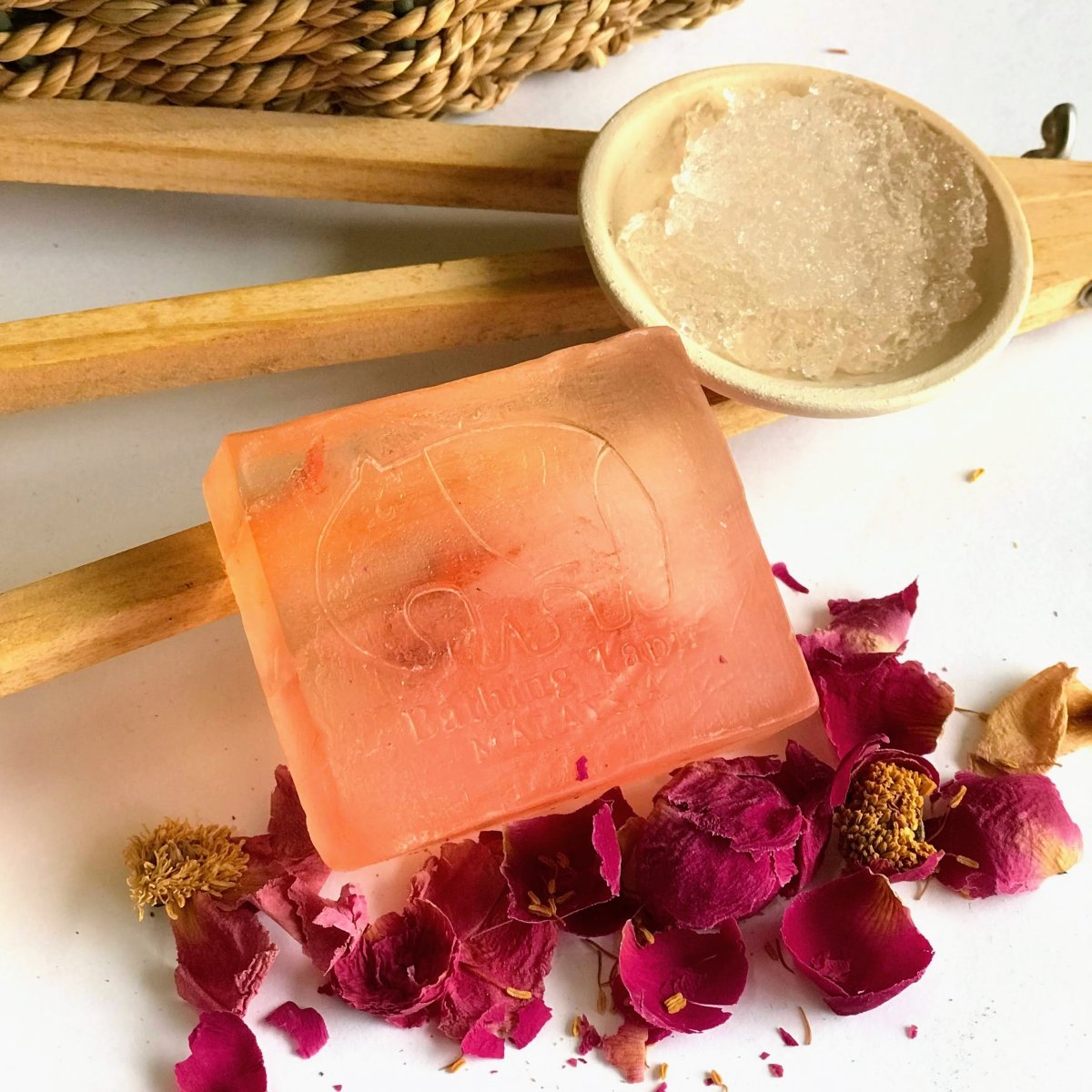 Rose Sea Cucumber Soap - Bathing Tapir
